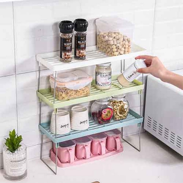Kitchen Standing Counter Top Shelf | Idealancy