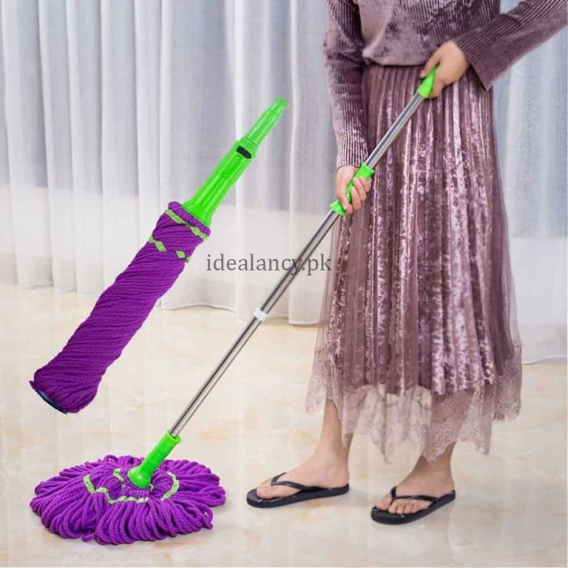 Rotating Microfiber Twist Mop | Idealancy