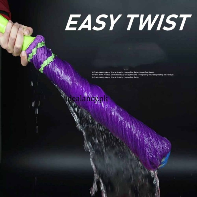 Rotating Microfiber Twist Mop | Idealancy