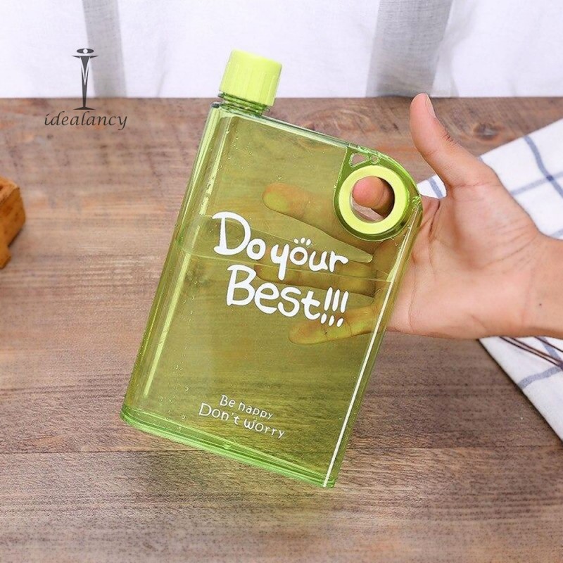 Notebook Shaped Creative Water Bottle 370 Ml | Idealancy