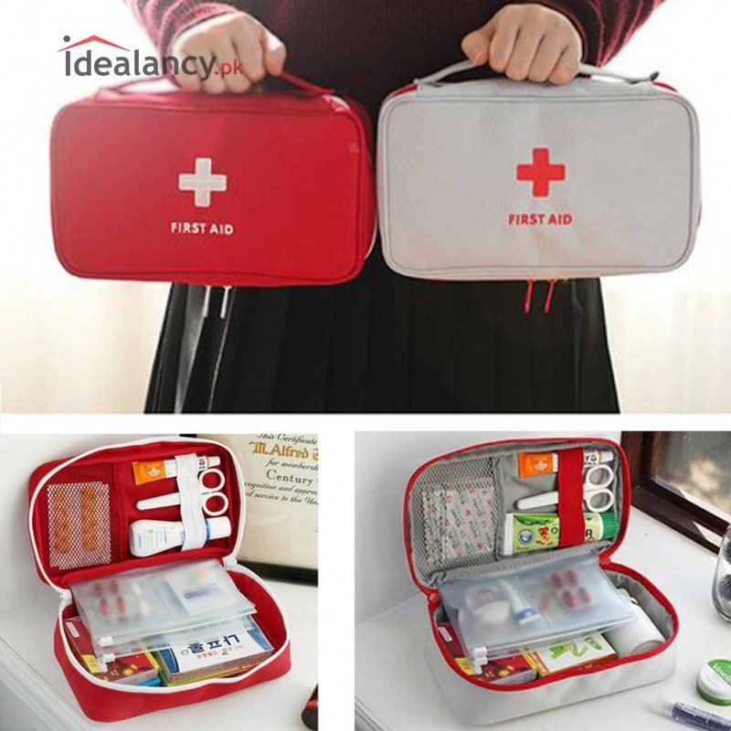 Medical First Aid Kit Pouch Empty Bag | Idealancy