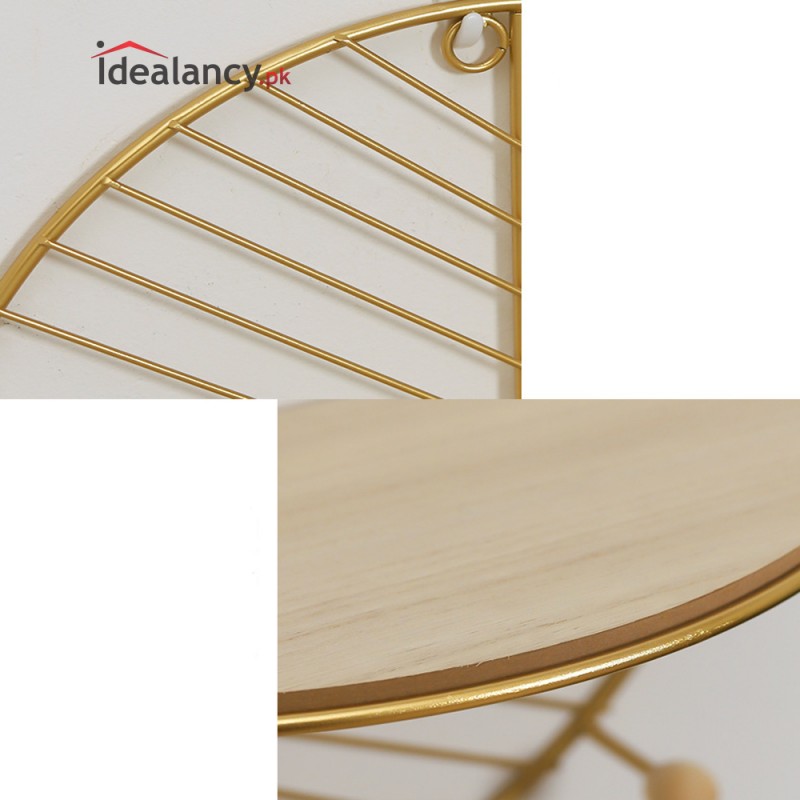 Creative Wall Storage Shelf With Hook | Idealancy