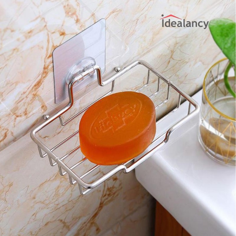 Soap Rack Holder Stainless Steel Wall Mounted | Idealancy
