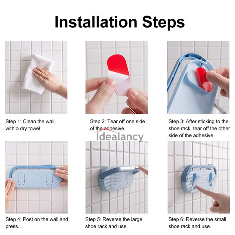 Foldable Slipper Hanger Rack | Idealancy