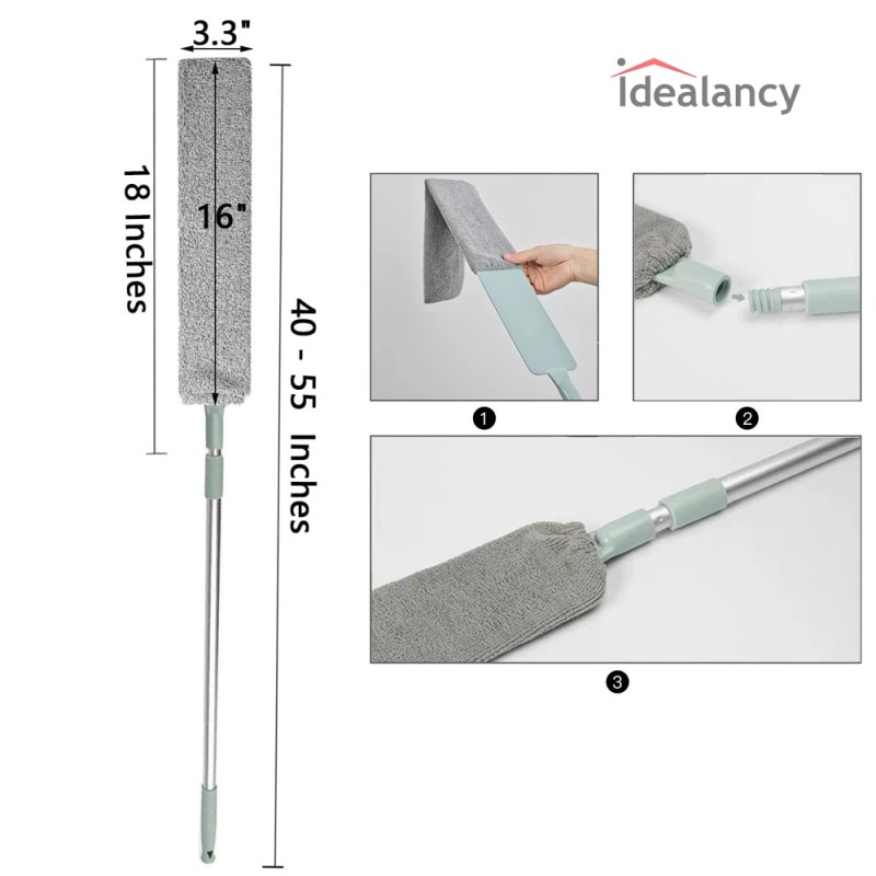Telescopic Broom Duster | Idealancy