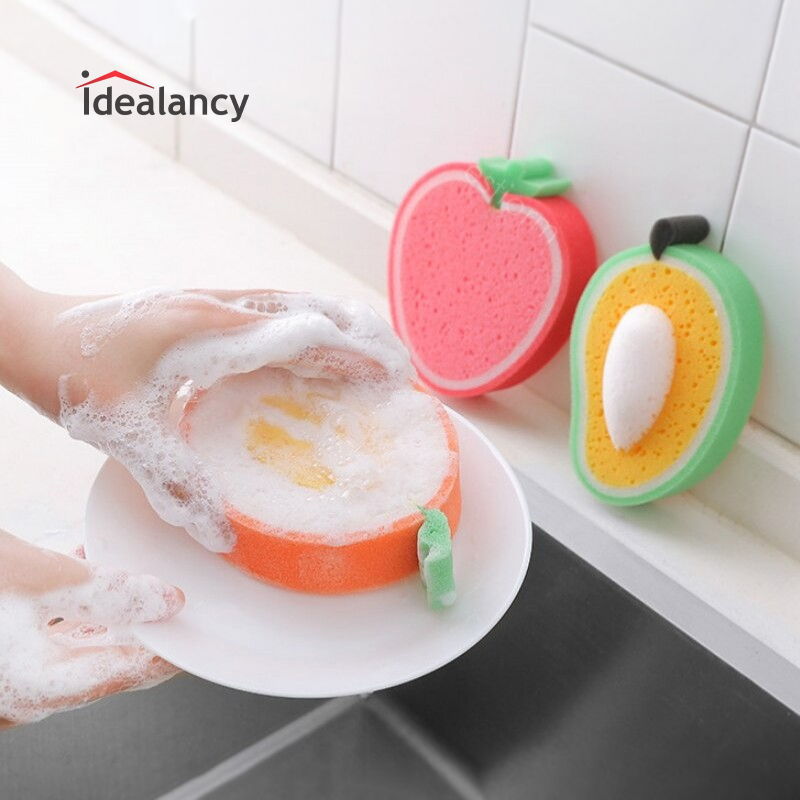 Dish Washing Sponge Fruit Shape | Idealancy