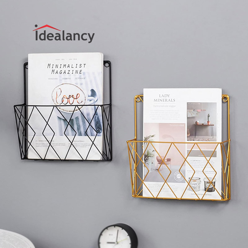 Books Organizer Shelf Wall Mounted | Idealancy