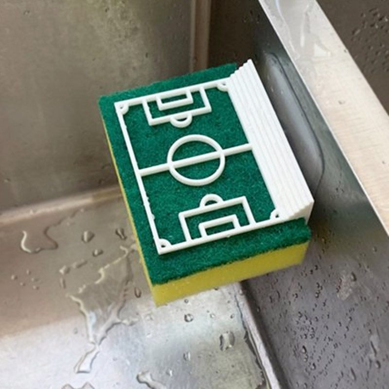 Adhesive Sponge Holder Football Field | Idealancy