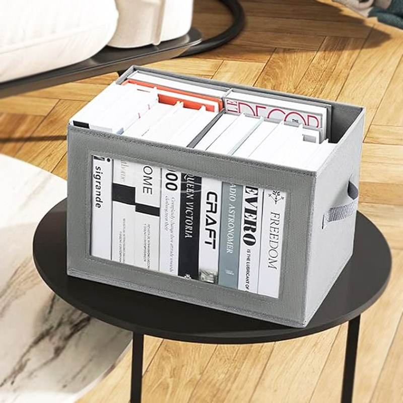 Stackable Large Storage Organizer With Lid | Idealancy