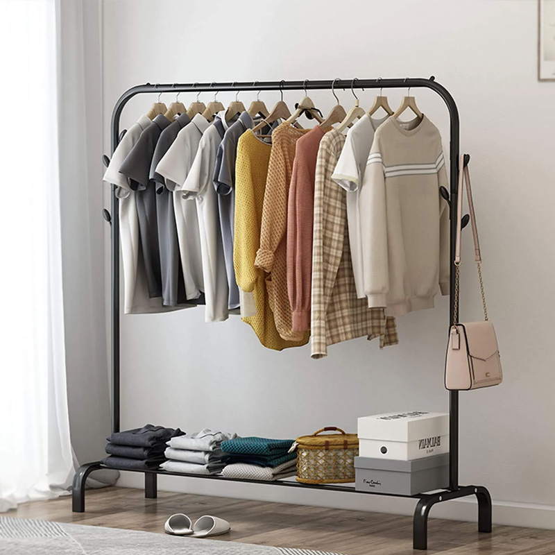 Clothes Hanging Stand Rack With Hook | Idealancy