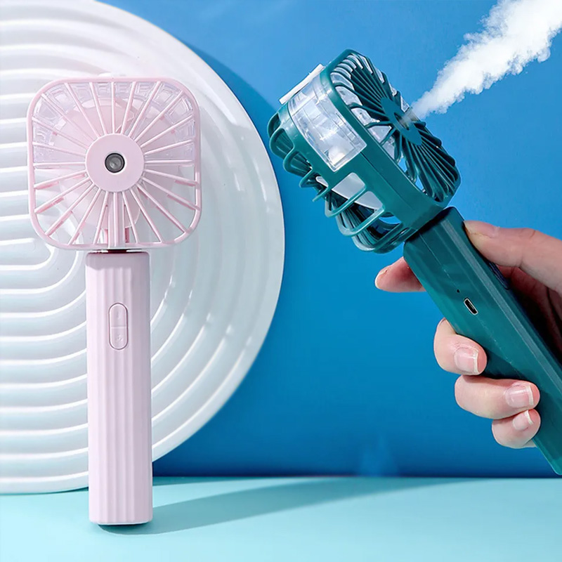 Mini Handheld Spray Fan USB Rechargeable | Idealancy