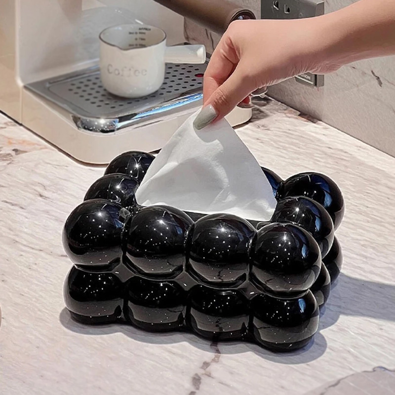 Bubble Cloud Design Tissue Box | Idealancy