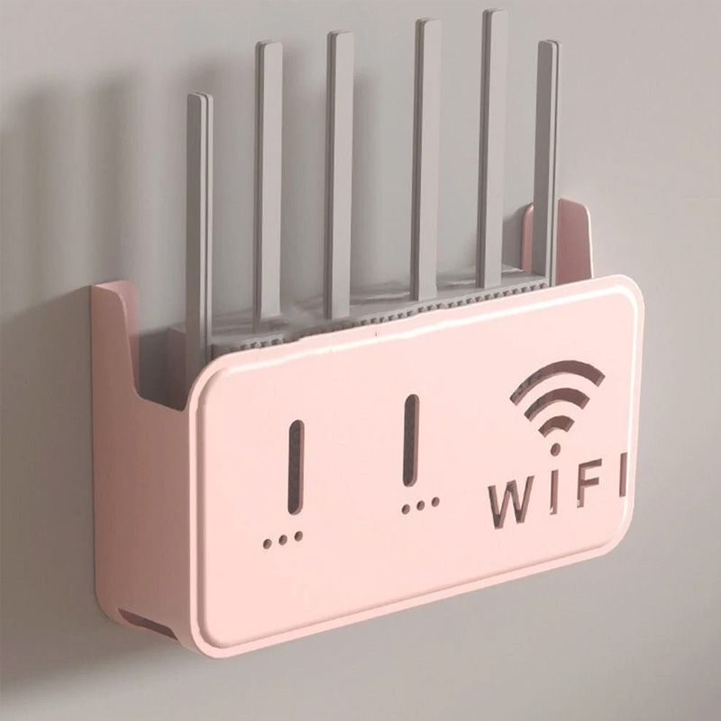Wifi Router Shelf Storage Box Wall Mounted | Idealancy