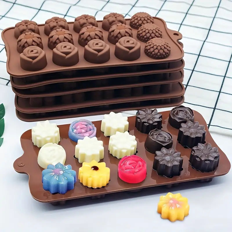 Silicone Mini Chocolate Molds For Baking | Idealancy