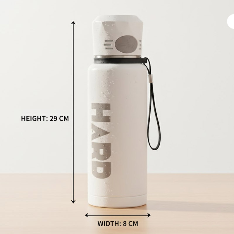 Hard Vacuum Water Bottle Stainless Steel 1000 ML | Idealancy