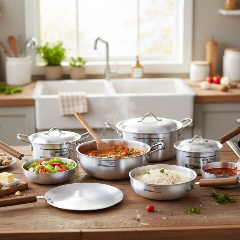 Kitchen King Exclusive Gift Set 12 Piece Cookware Collection | Idealancy