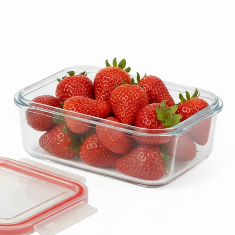 Limon 850ml Glass Container With Lid | Idealancy