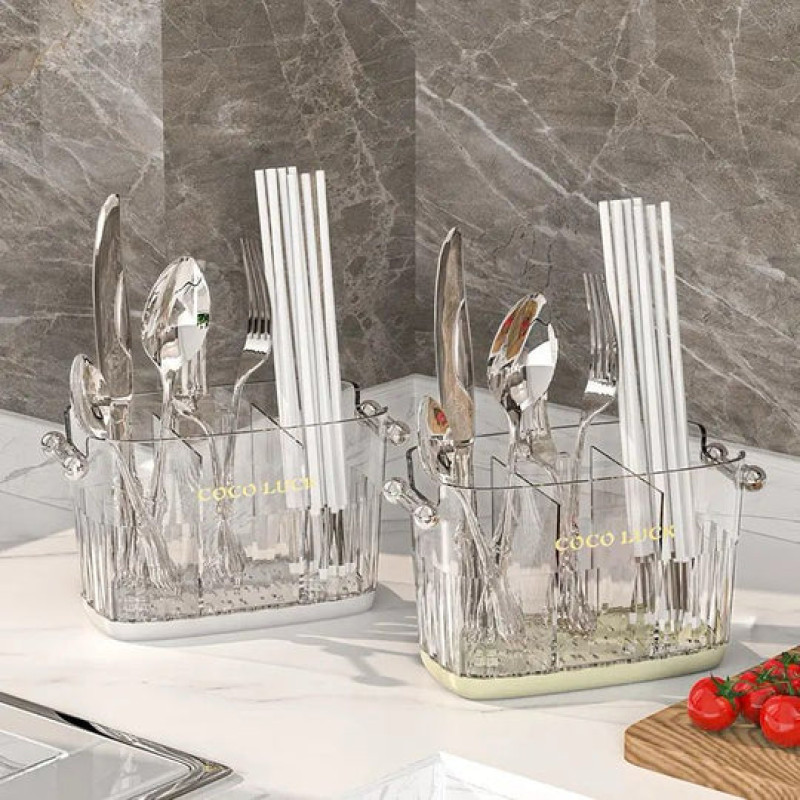 Luxury Acrylic Spoon Stand | Idealancy