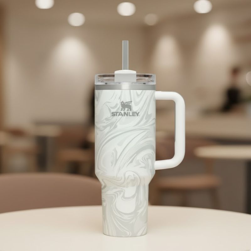 Stanley 40 OZ H2.0 FlowState Polar Swirl Tumbler | Idealancy