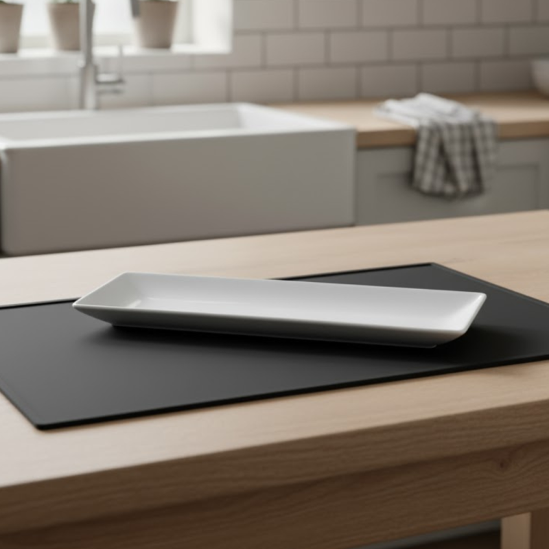 Brilliant 11.75inch Rectangular Ceramic Plate | Idealancy