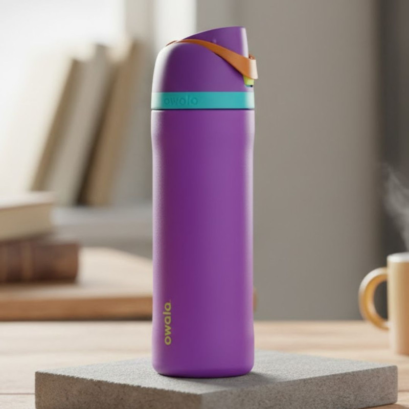 Owala 32 OZ Vivid Violet FreeSip Water Bottle | Idealancy