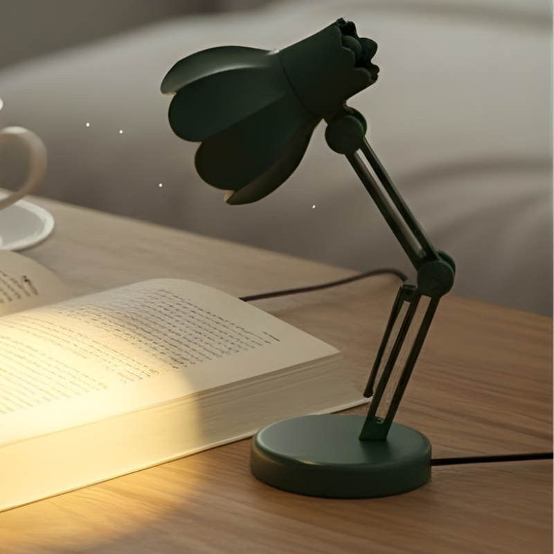 Mini LED Book Light Foldable Desk Lamp With Clip | Idealancy