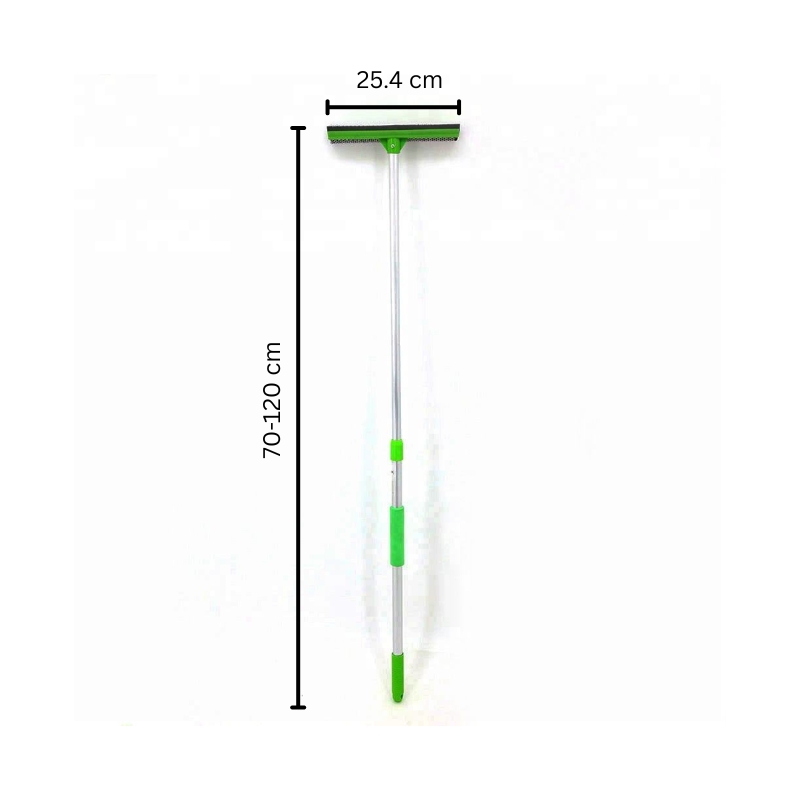 2 In 1 Window Cleaning Adjustable Long Handle Wiper | Idealancy
