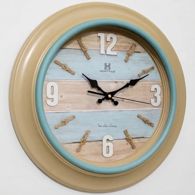 Heritage Oxford 18 Inch Nautical Rope Wall Clock | Idealancy