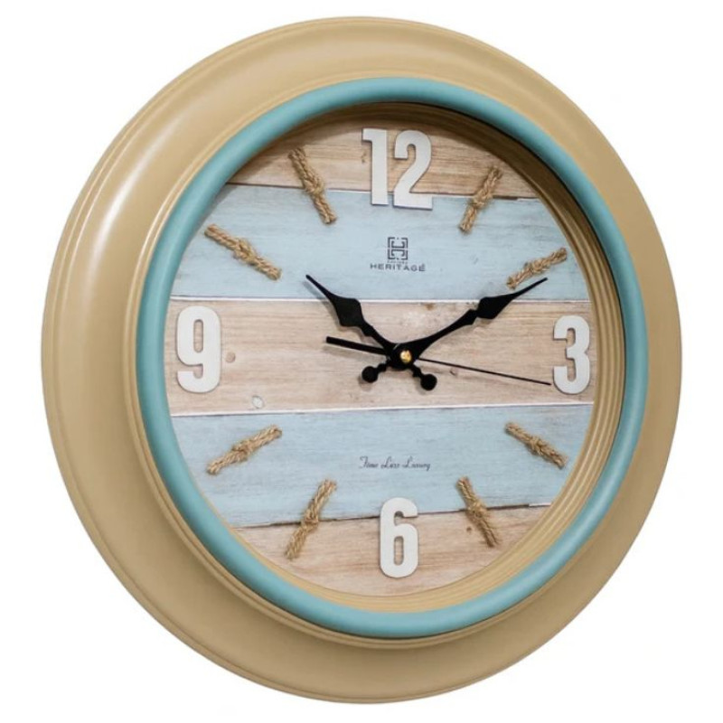 Heritage Oxford 18 Inch Nautical Rope Wall Clock | Idealancy