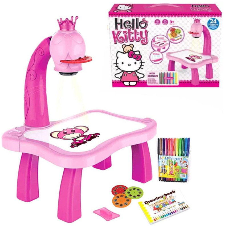 Kids Projector Painting Table – Interactive Art & Drawing Station ...