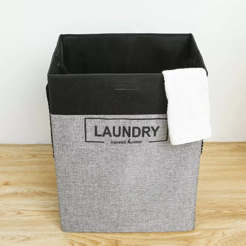 Large Foldable Laundry Storage Bin With Lid | Idealancy