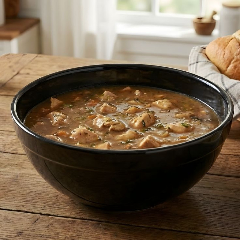 Melamine Black Vigo 9 INCH Small Bowl For Serving | Idealancy