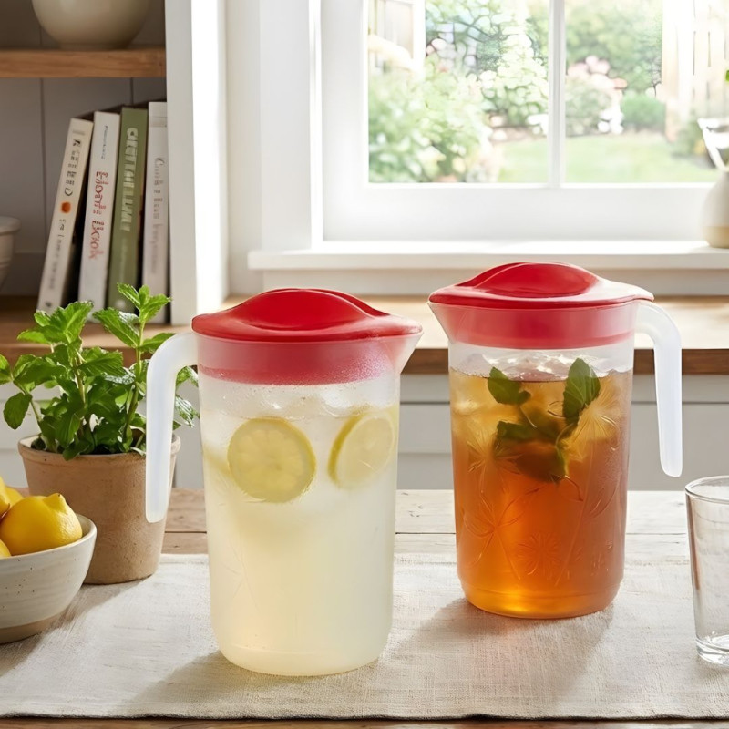 Pack Of 2 Plastic Water Jugs | Idealancy