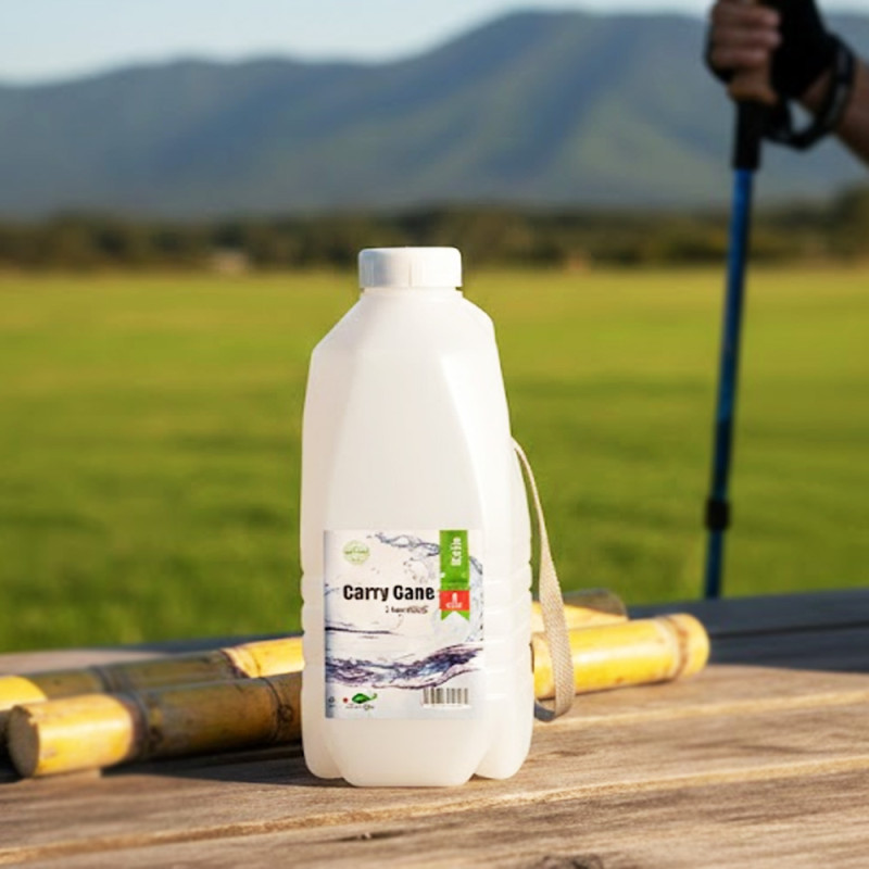 Plastic Cane Water Bottle 1 Liter Lightweight Hydration Bottle | Idealancy