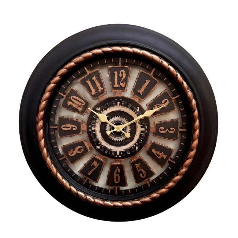 Heritage Prague 18 INCH Argent Vintage Wall Clock | Idealancy