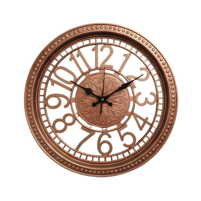 Heritage Retro 15 INCH Copper Wall Clock | Idealancy