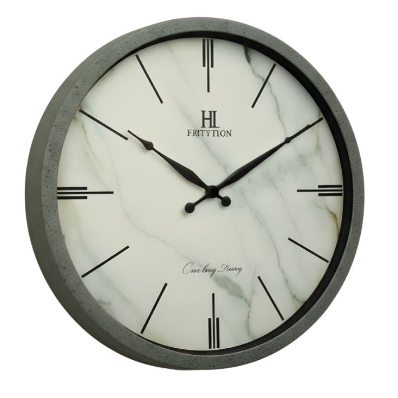 Heritage Scottish 20 Inch Mud Green Wall Clock | Idealancy