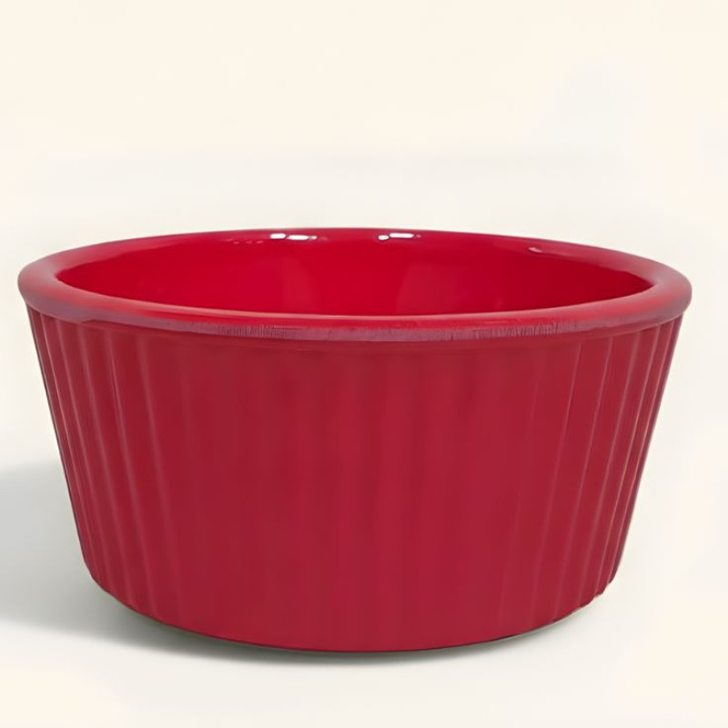 Melamine 4 Inch Ramekin Red Bowl Serving Bowl | Idealancy