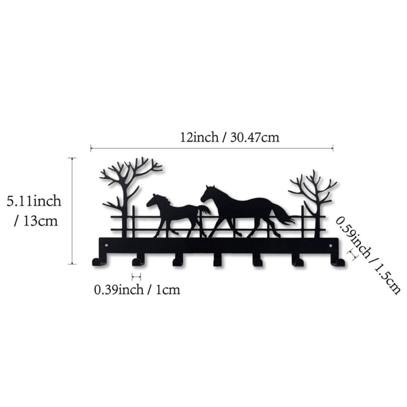 Multi Hook Wall Mounted Key Holder | Idealancy