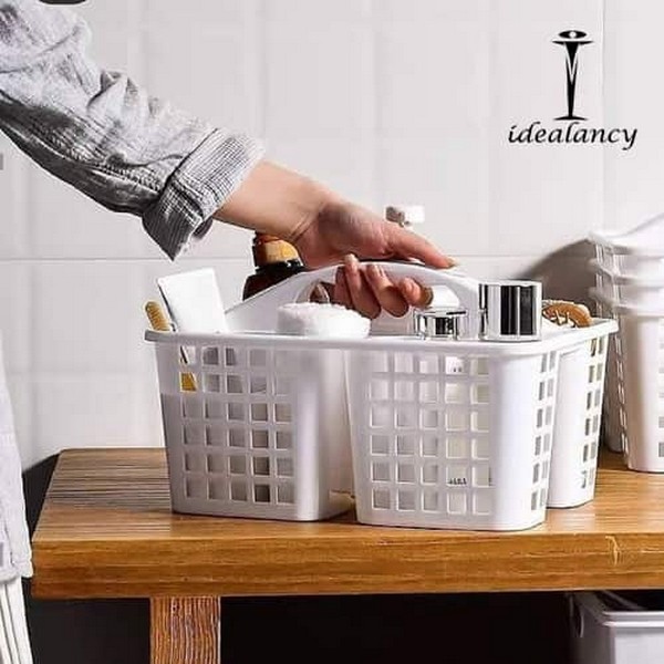 3 Compartment Storage Basket | Idealancy