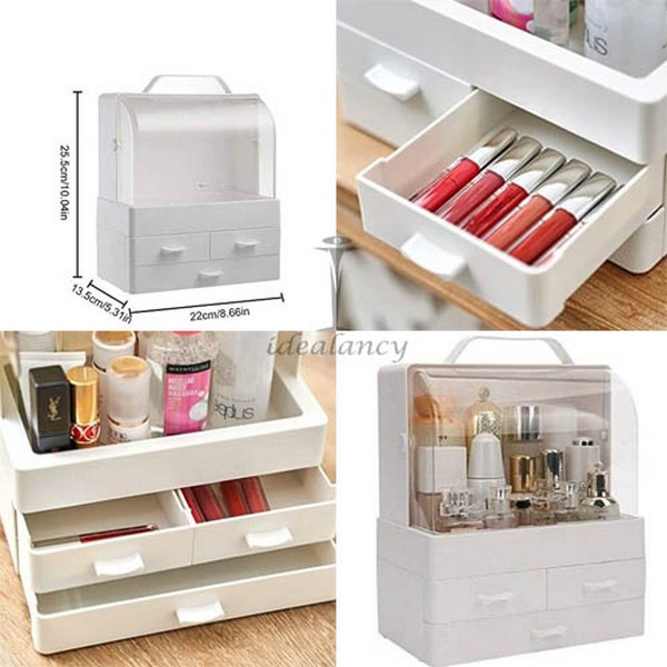 Portable Cosmetic Storage Box | Idealancy