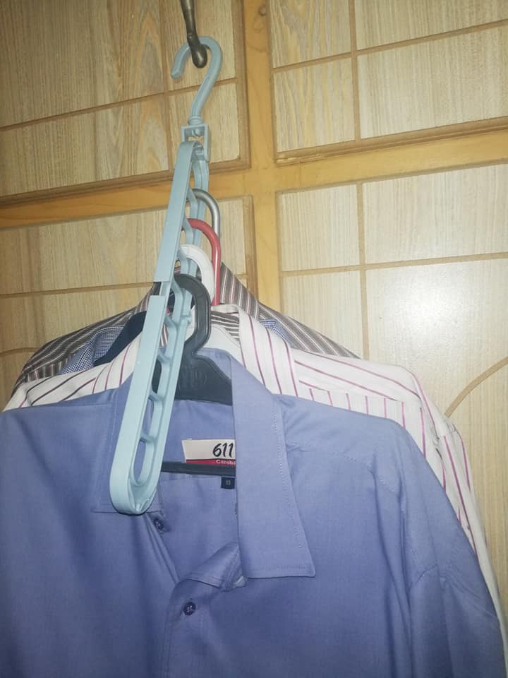 Buy pack of 3 multi slot hanger closet organizing hanger at best price ...