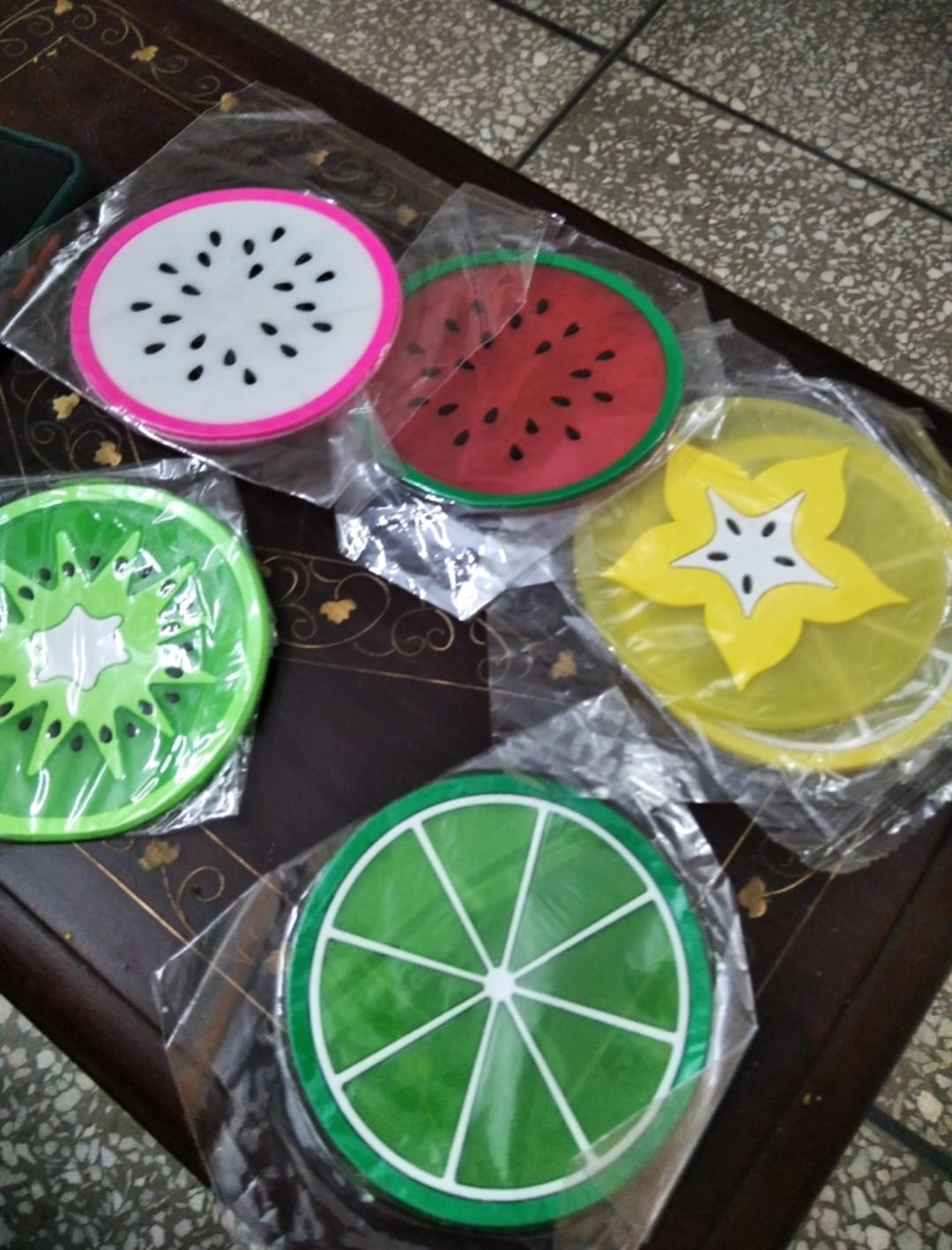 6 Pcs Silicone Fruit Mat Non-slip | Idealancy