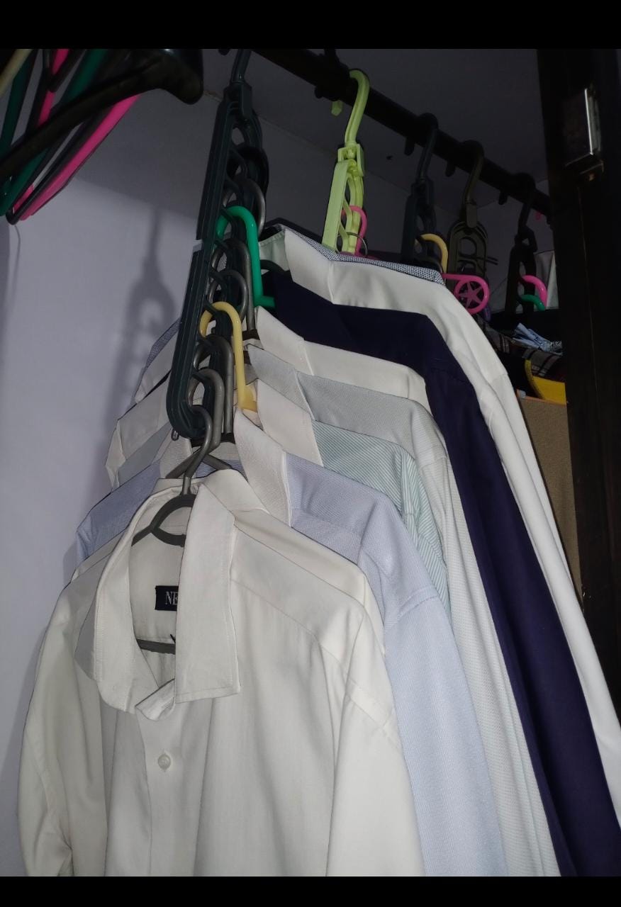 Multi Slot Hanger Closet Organizing Hanger | Idealancy